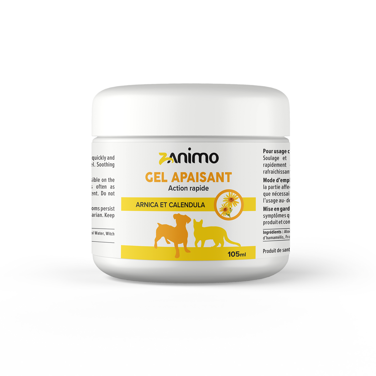 Zanimo Gel Apaisant Aloès arnica | La niche&moi